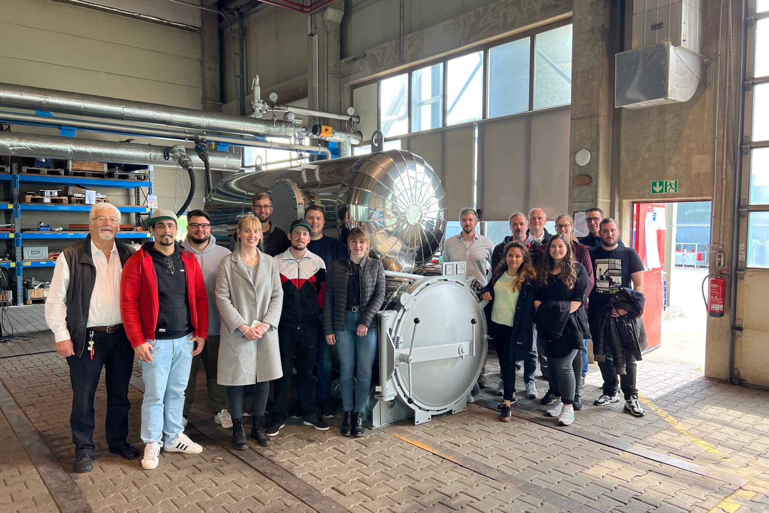 KIN-Fachschule für Lebensmitteltechnik – Exkursion dft technology - KIN